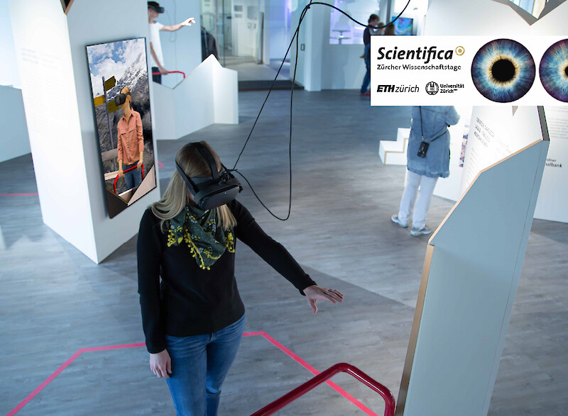 Expedition 2 Grad und VR Glacier Experience an der Scientifica – Knowledge Visualization ZHdK
