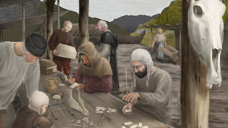 Mitten im Mittelalter – Knowledge Visualization ZHdK